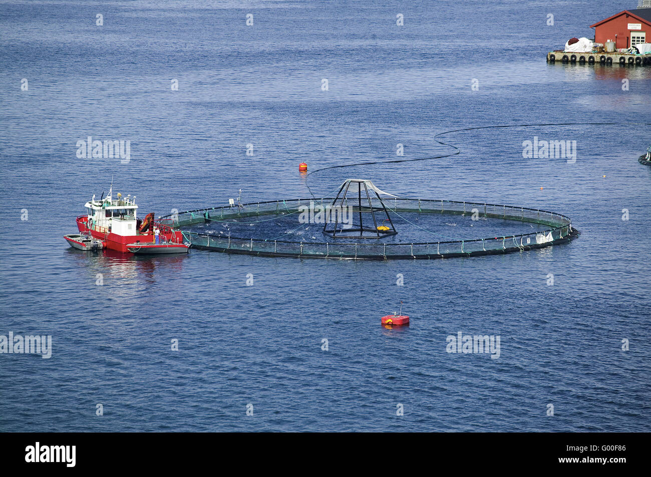 fish farm, Norway Stock Photo - Alamy