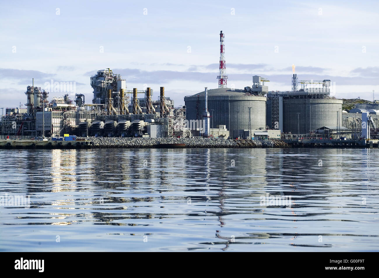 natural gas refinery, Norway Stock Photo - Alamy