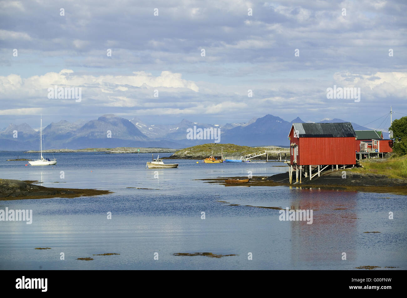 Lovund Isles, Norway Stock Photo - Alamy