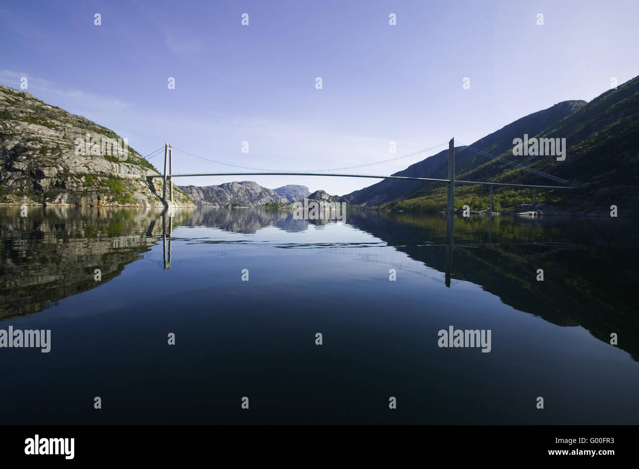 Lysefjord bridge, Norway Stock Photo - Alamy