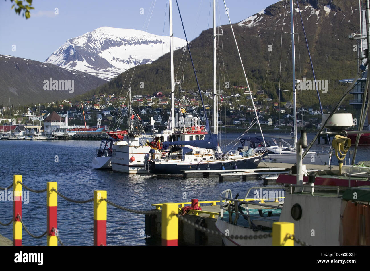 City of Tromsoe norway Stock Photo - Alamy