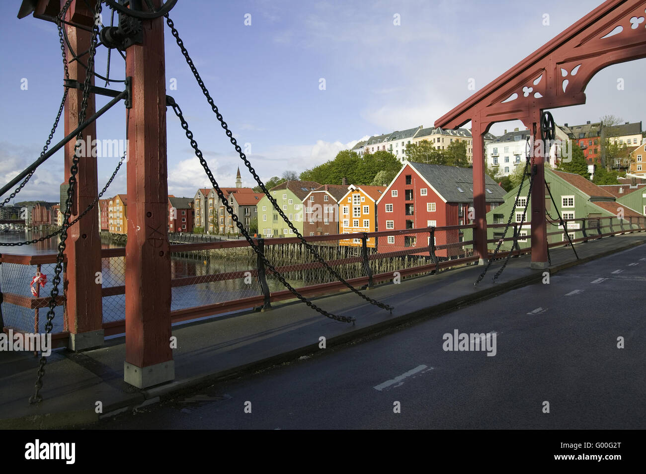 city of Trondheim Stock Photo - Alamy