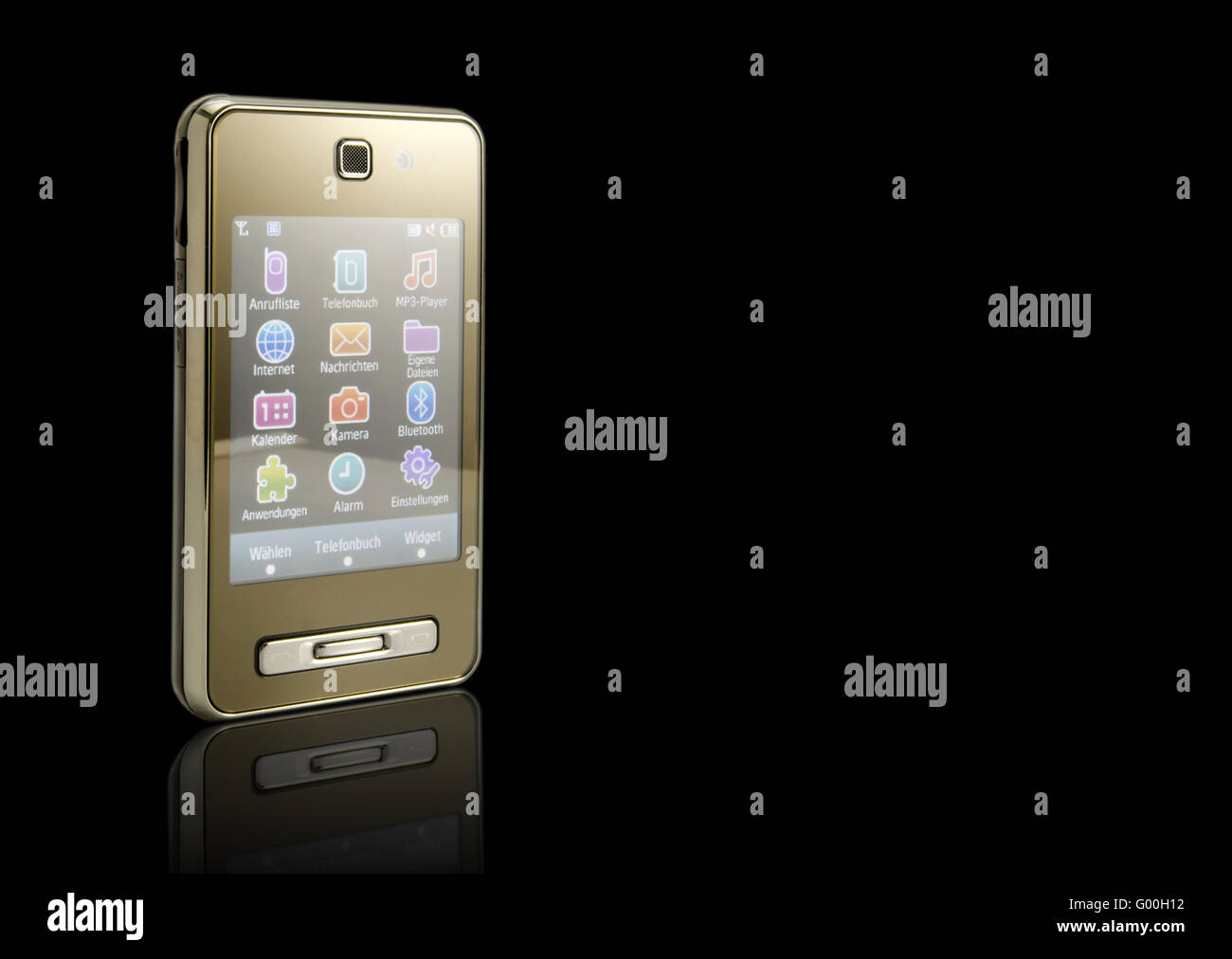 Metalic phone hi-res stock photography and images - Alamy