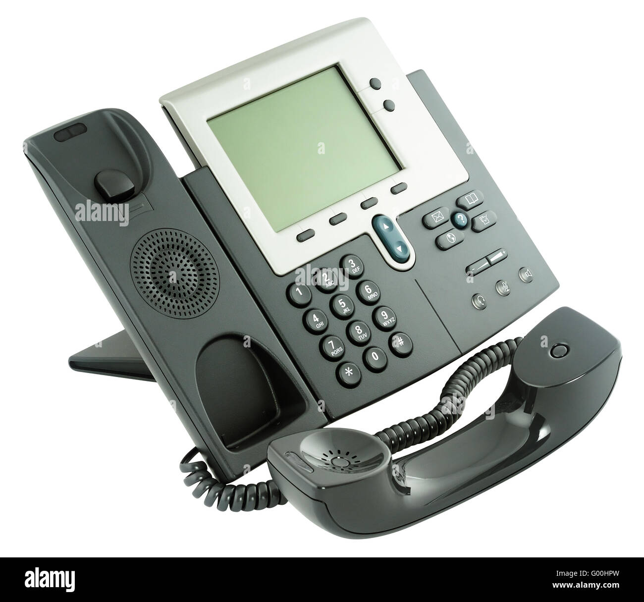Office digital telephone set Stock Photo - Alamy