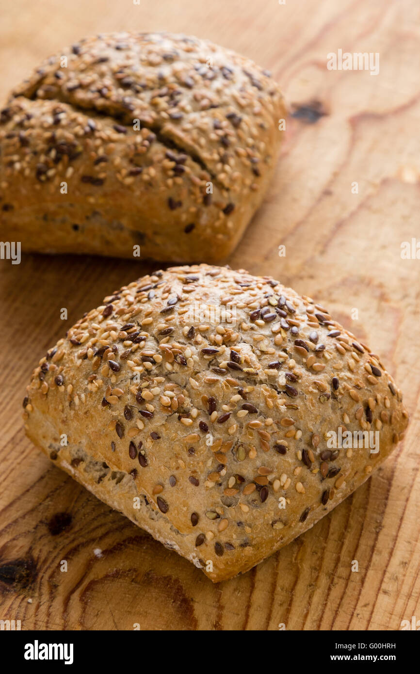 brown sandwich buns Stock Photo - Alamy