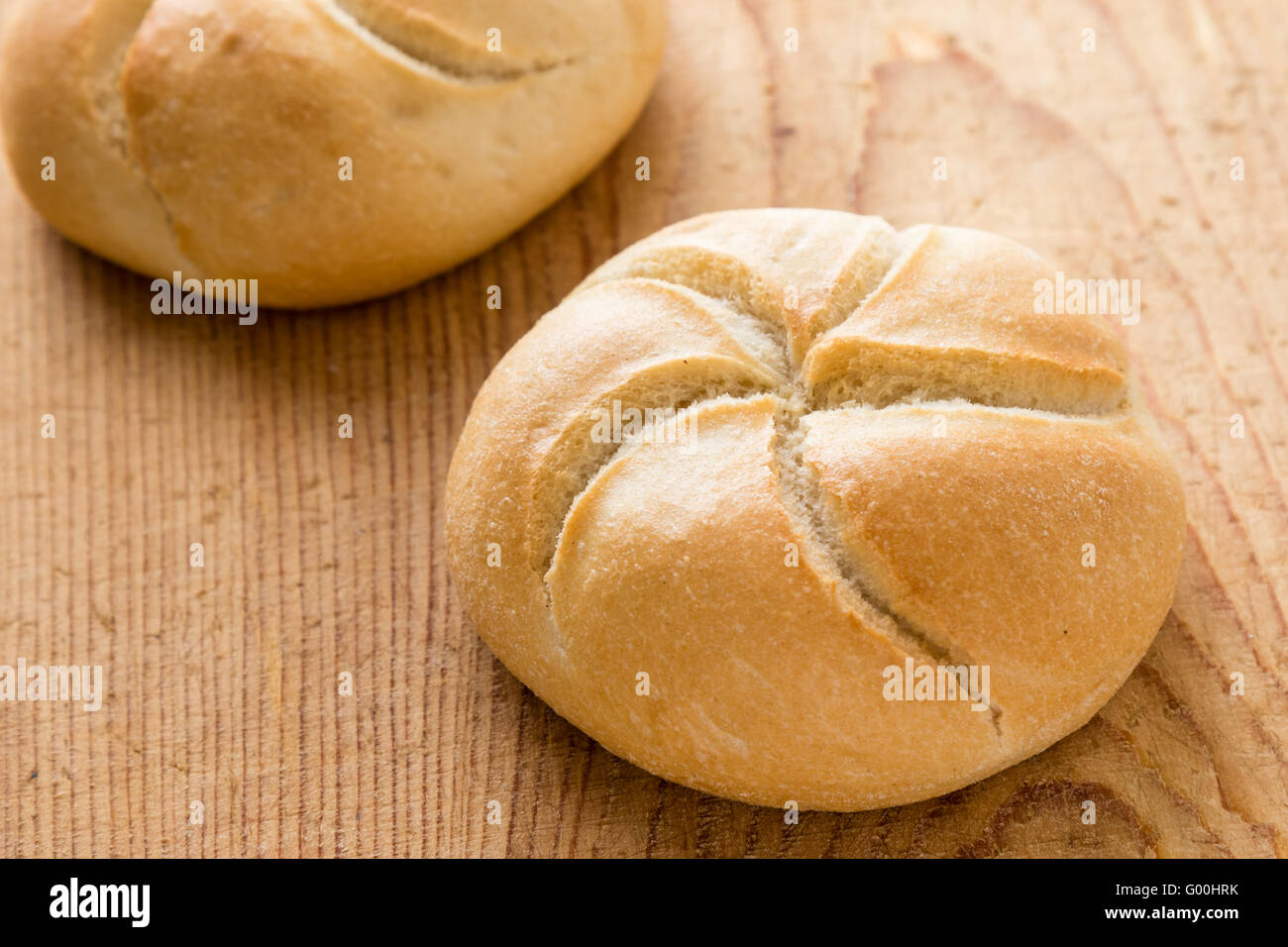 round sandwich buns Stock Photo - Alamy