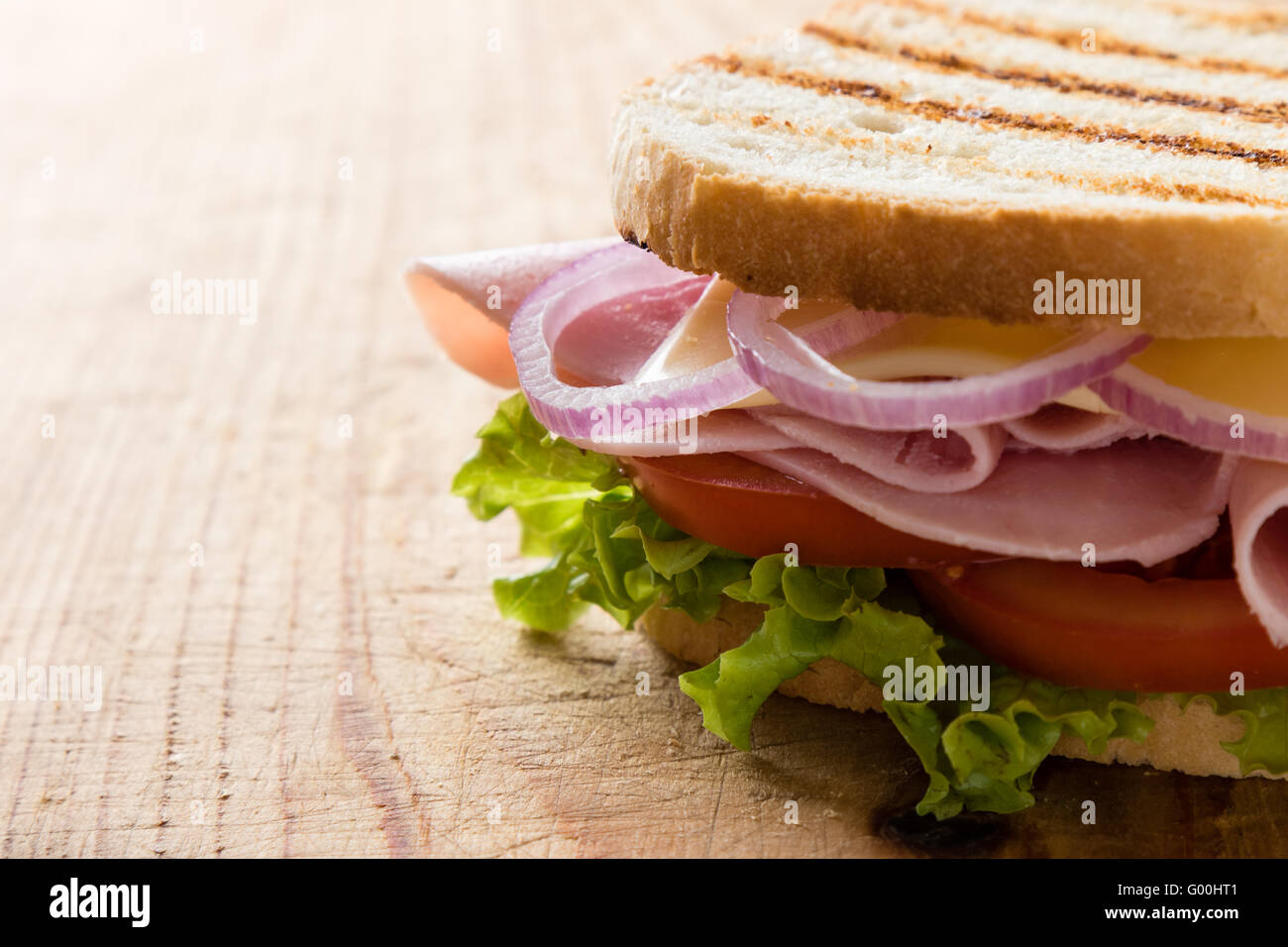 toast ham sandwich Stock Photo - Alamy