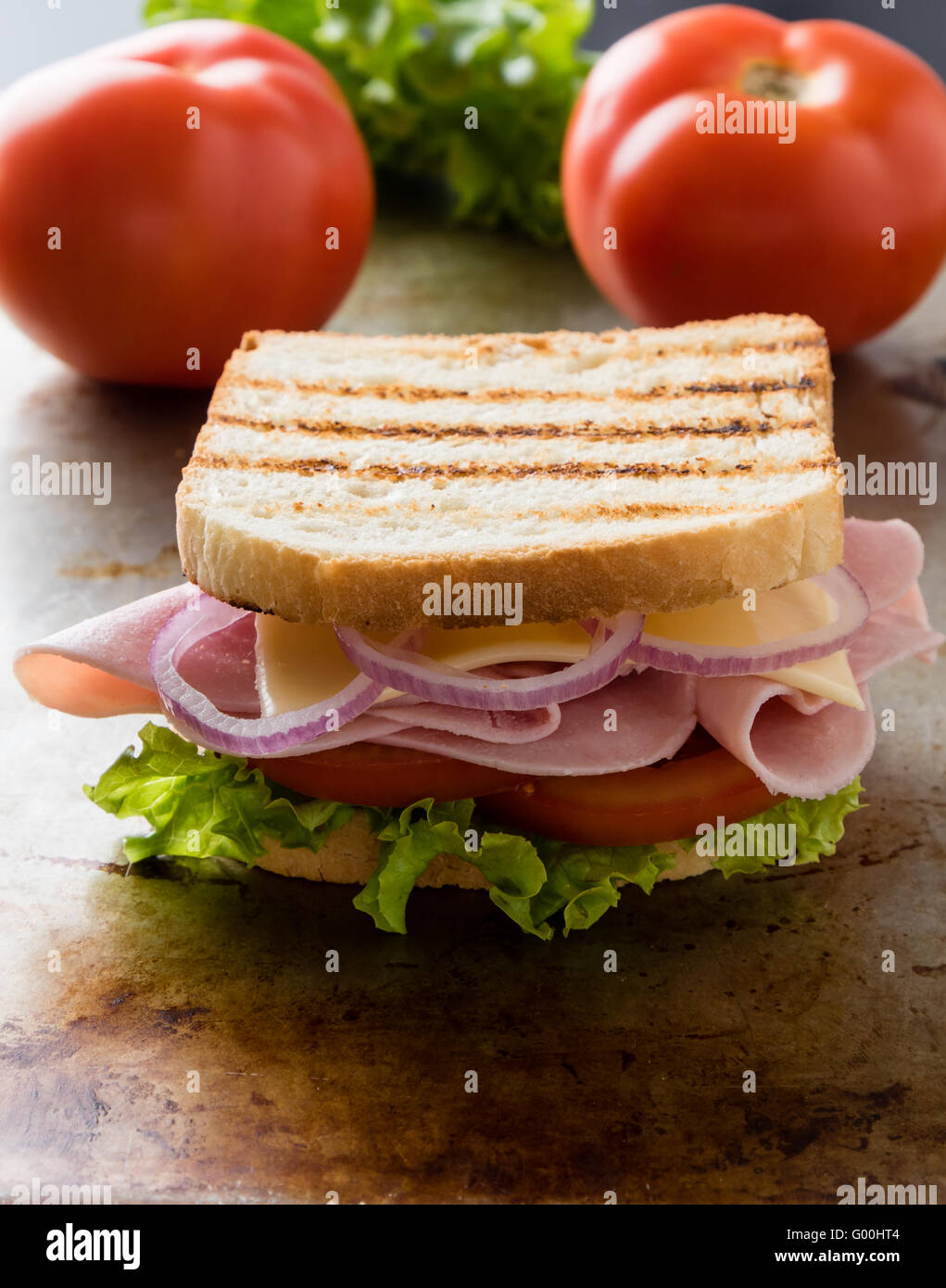 toast ham sandwich Stock Photo - Alamy