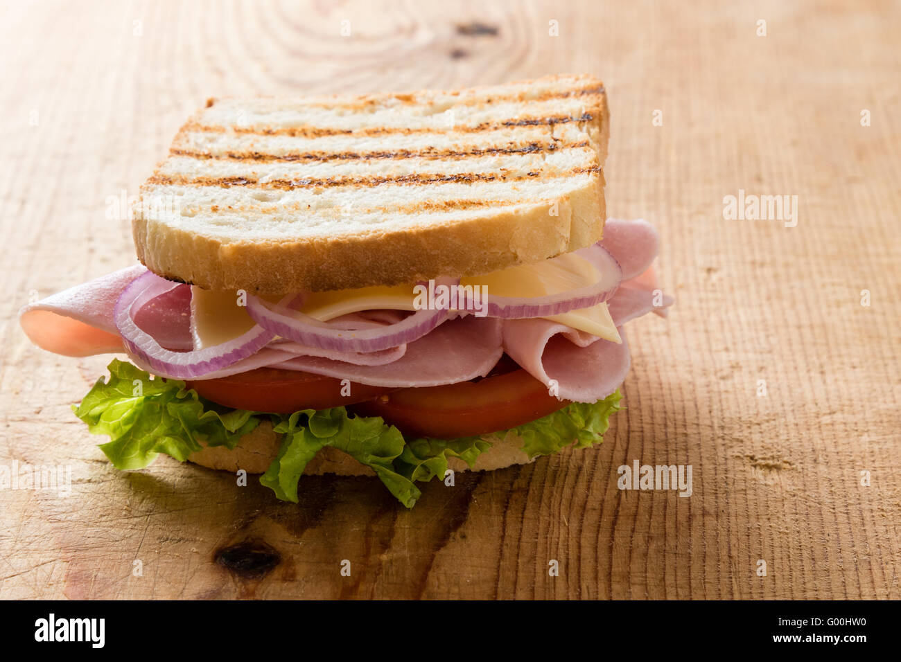 toast ham sandwich Stock Photo - Alamy