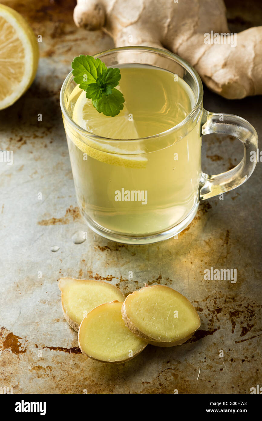 Ginger tea hi-res stock photography and images - Alamy