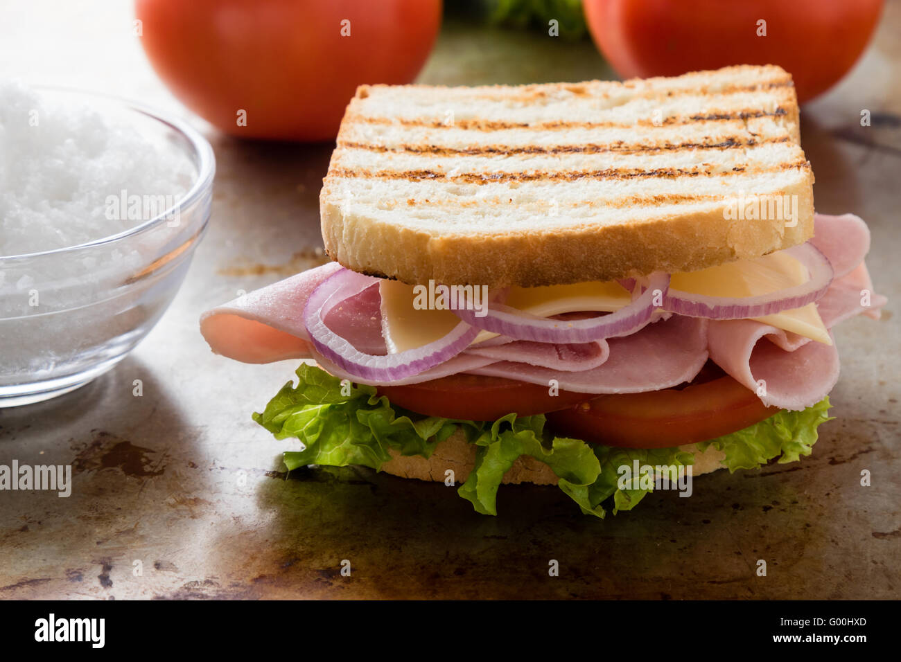 toast ham sandwich Stock Photo - Alamy