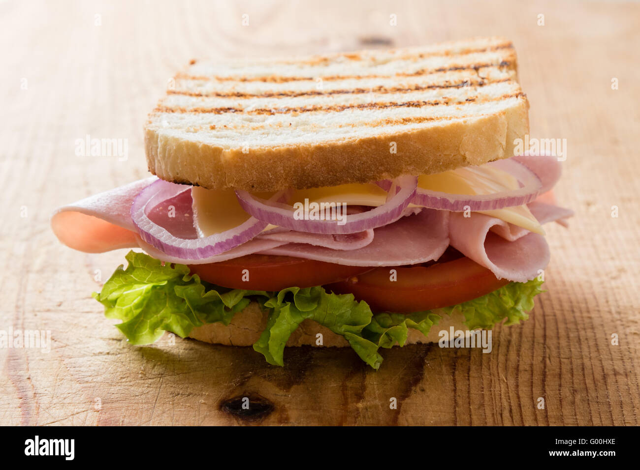 toast ham sandwich Stock Photo - Alamy