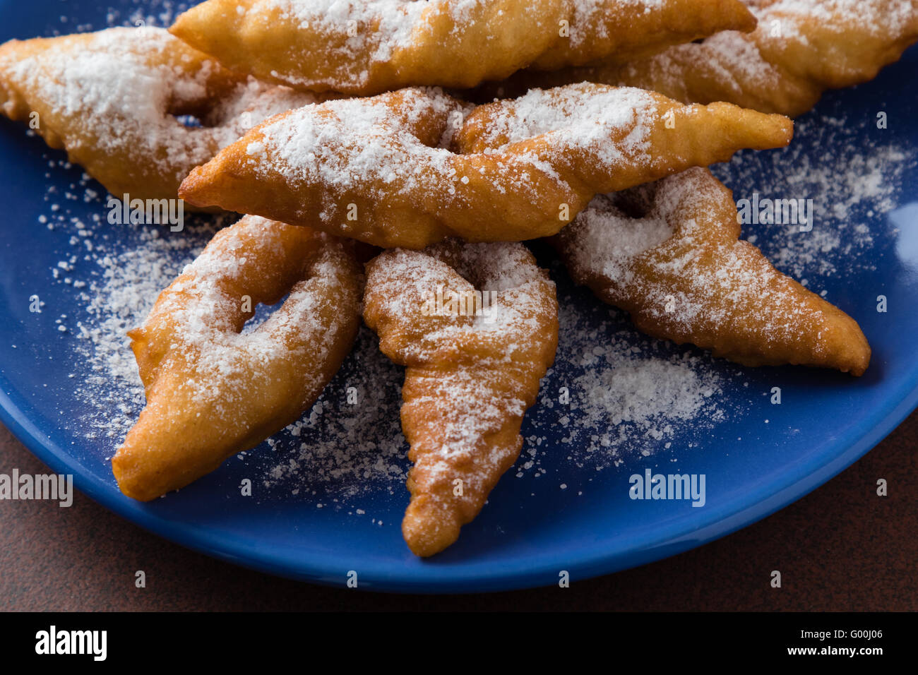 deep fried hungarian pastry Stock Photo - Alamy