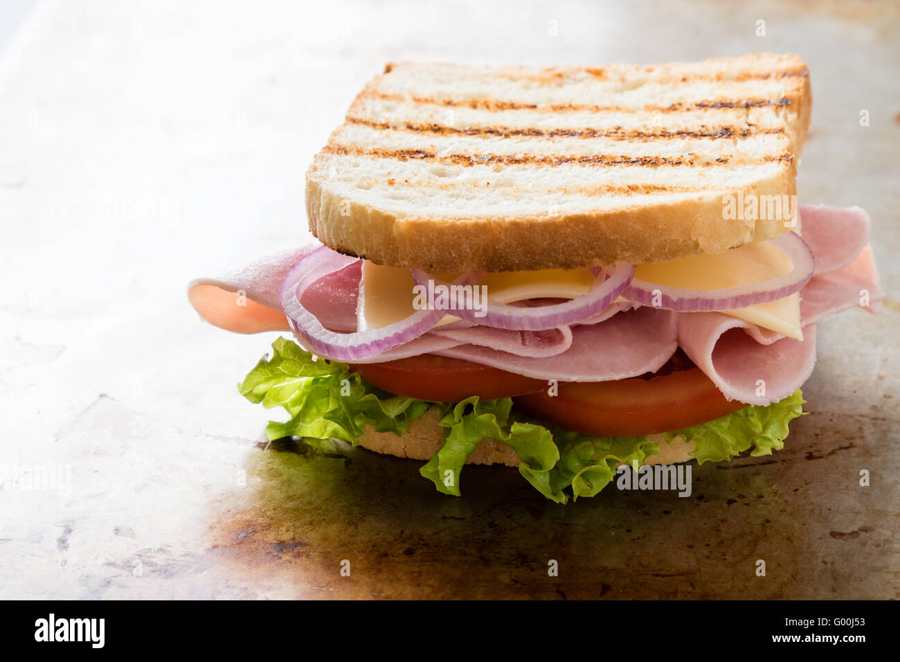 toast ham sandwich Stock Photo - Alamy