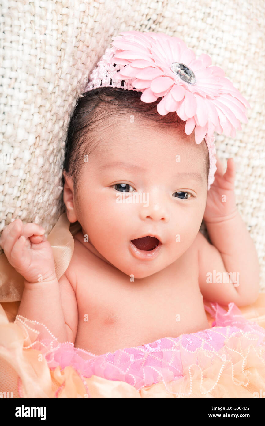 Little baby gitl Stock Photo - Alamy