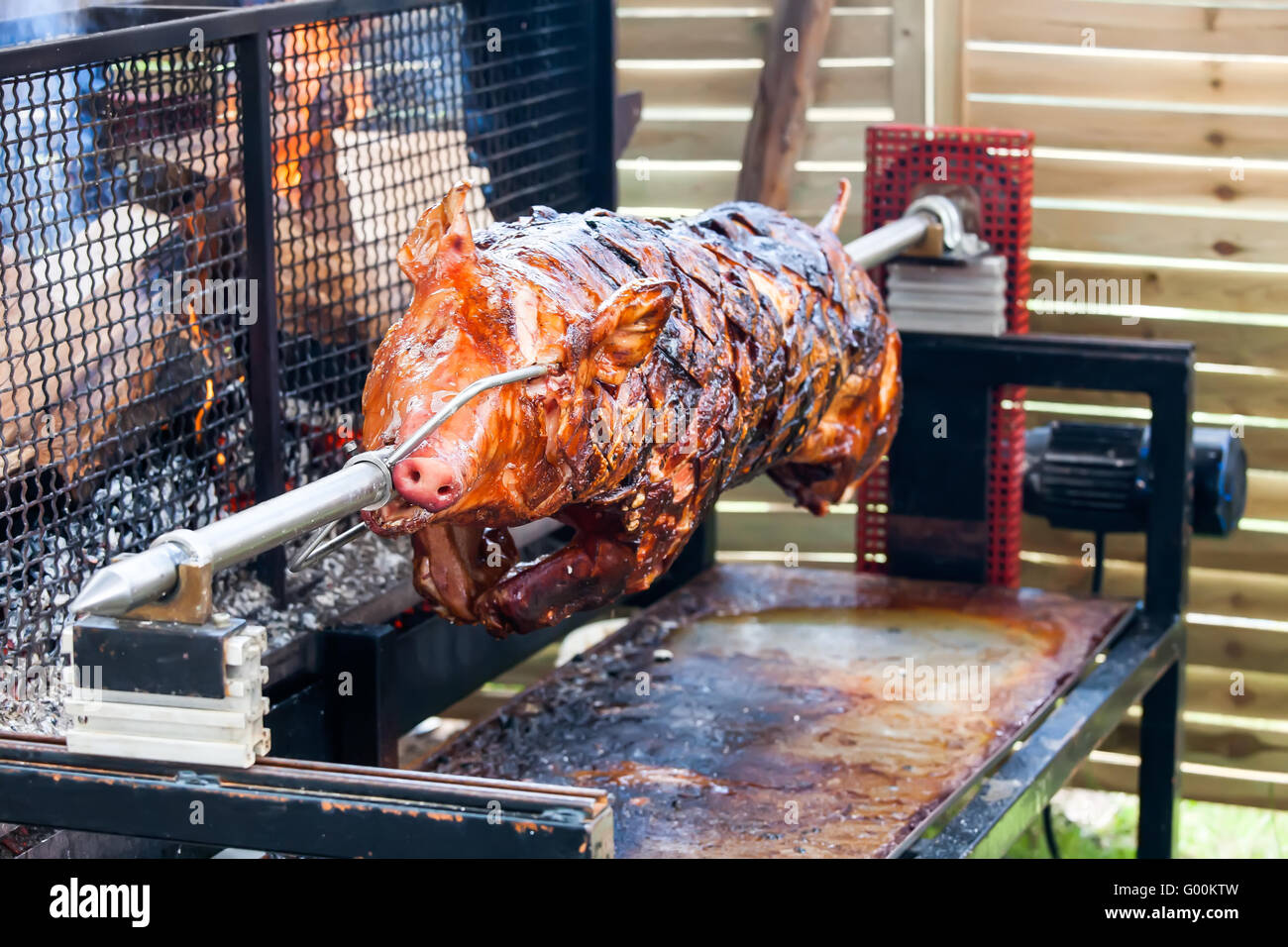 Spit Rack High Resolution Stock Photography and Images - Alamy