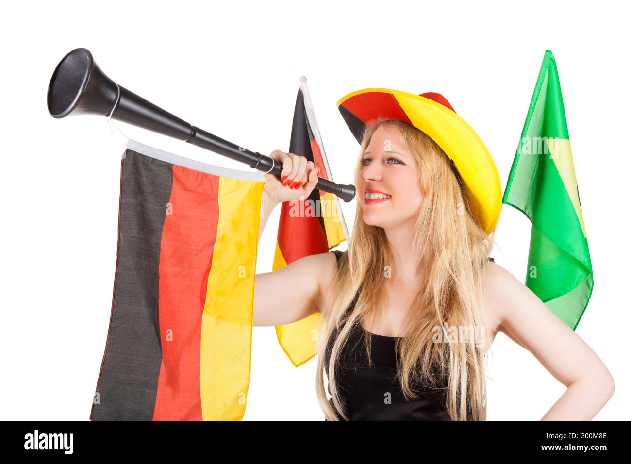 Black female german soccer player Cut Out Stock Images & Pictures - Alamy