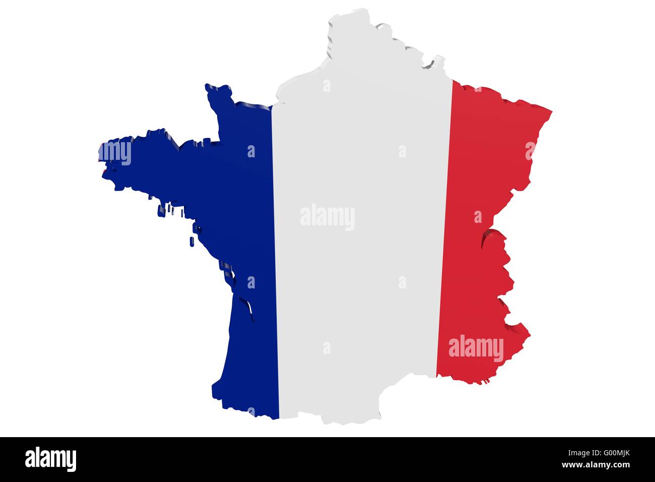 Map french regions hi-res stock photography and images - Alamy