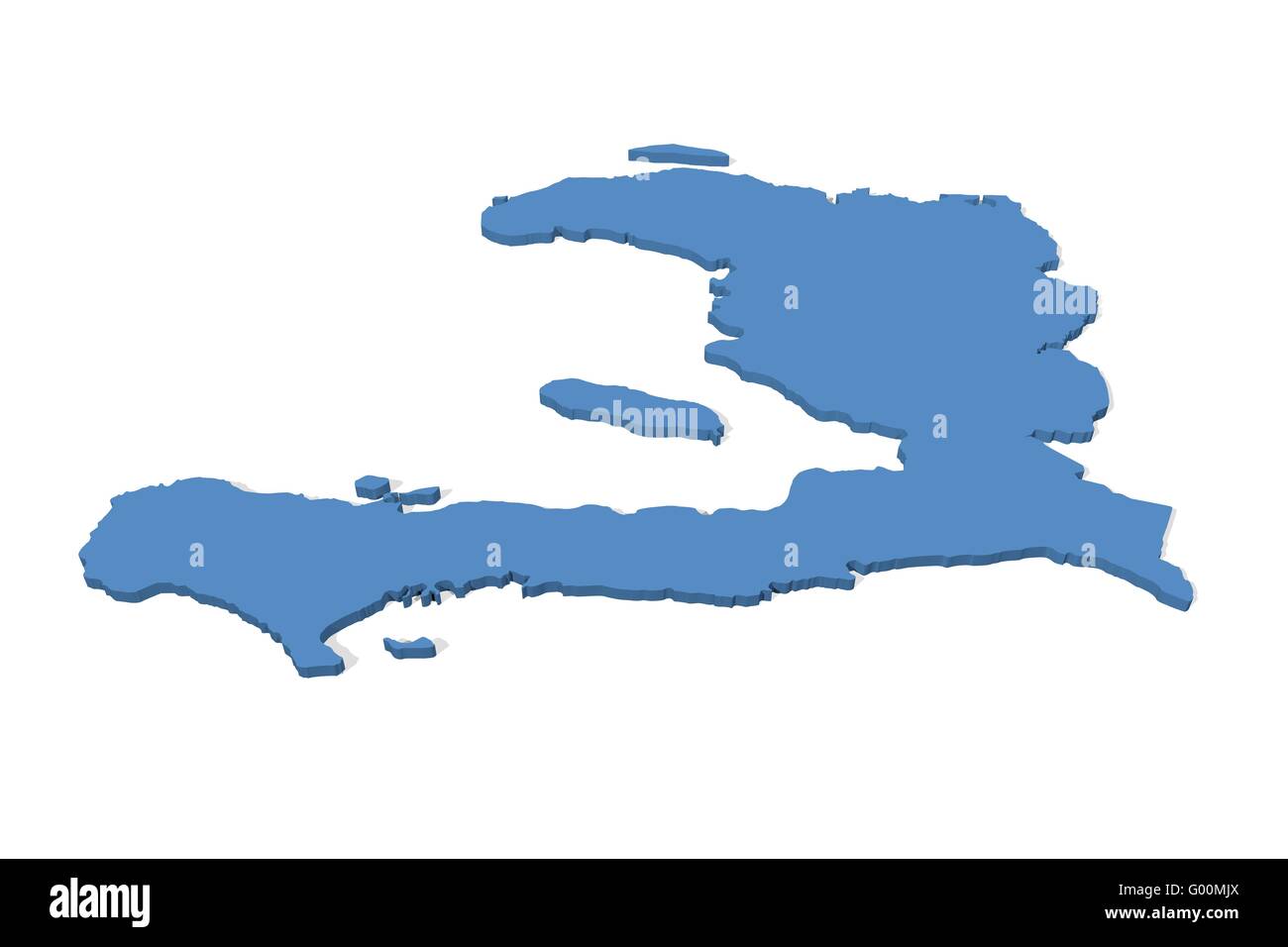 Haiti map hi-res stock photography and images - Alamy