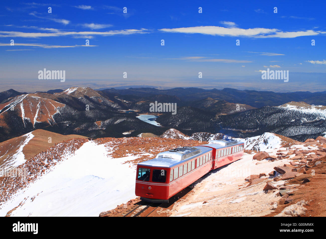 Pikes peak cog rail hi-res stock photography and images - Alamy