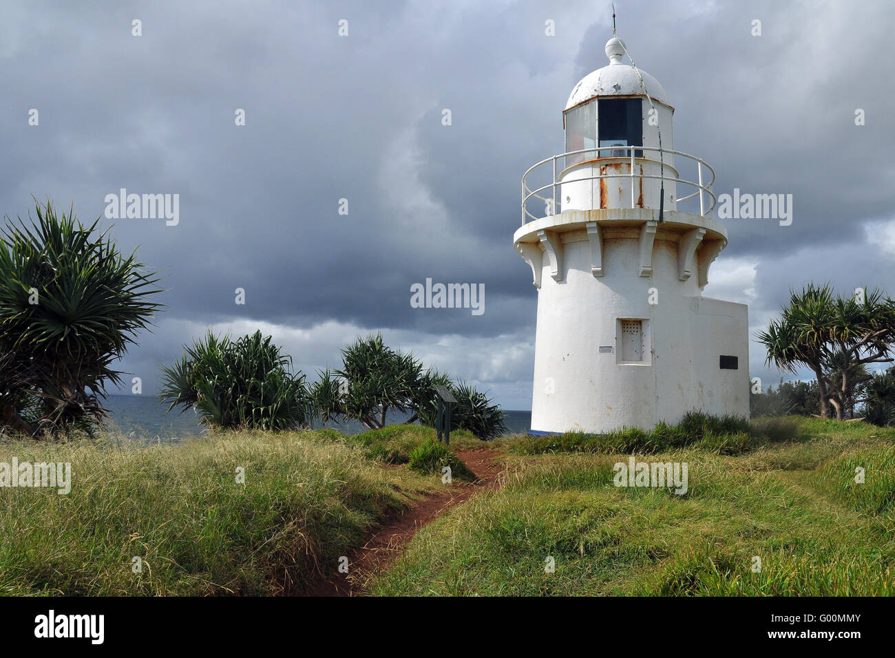 Fingal Head Lighthouse Stock Photo - Alamy