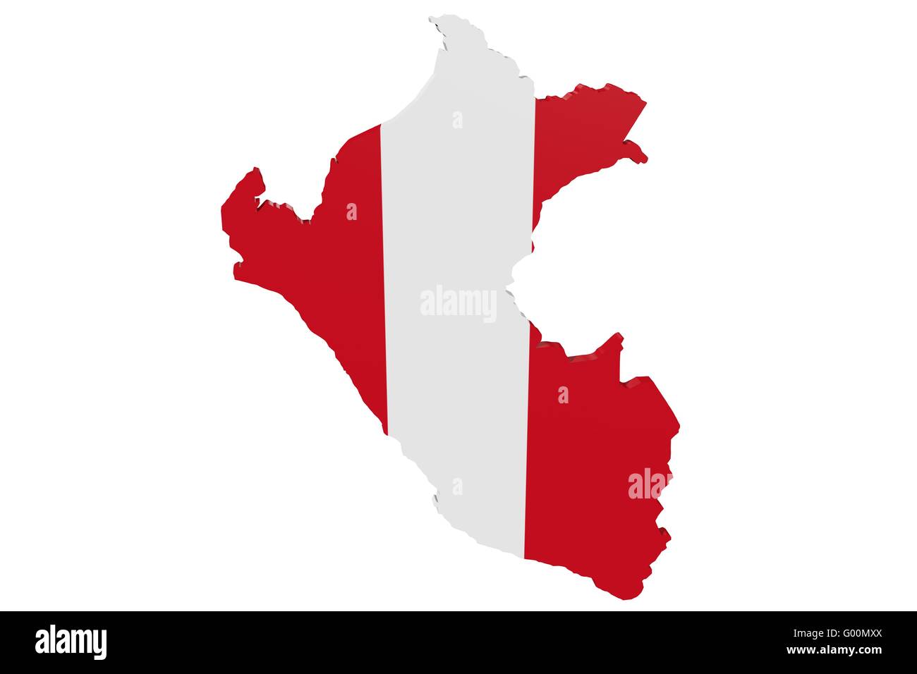 Peruvian map hi-res stock photography and images - Alamy