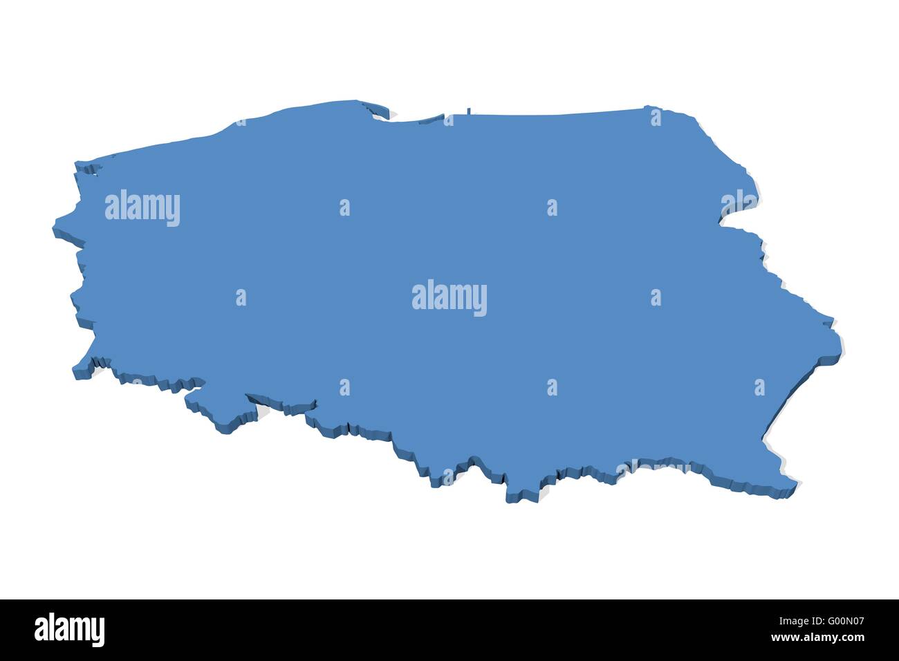 Map poland hi-res stock photography and images - Alamy