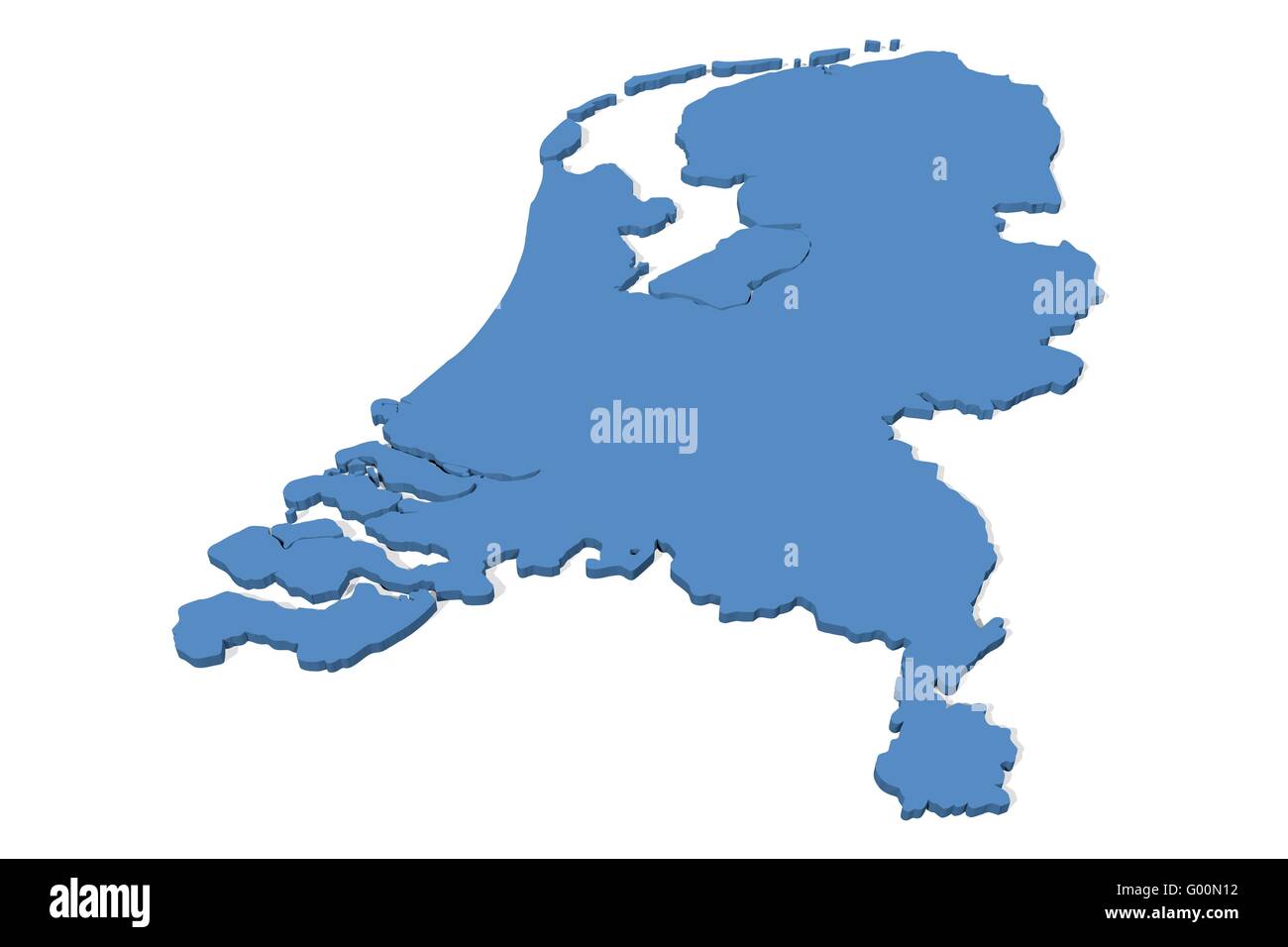 Map netherlands hi-res stock photography and images - Alamy