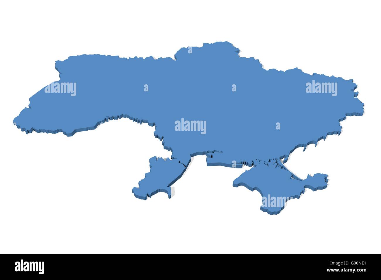 Ukraine Map High Resolution Stock Photography and Images - Alamy