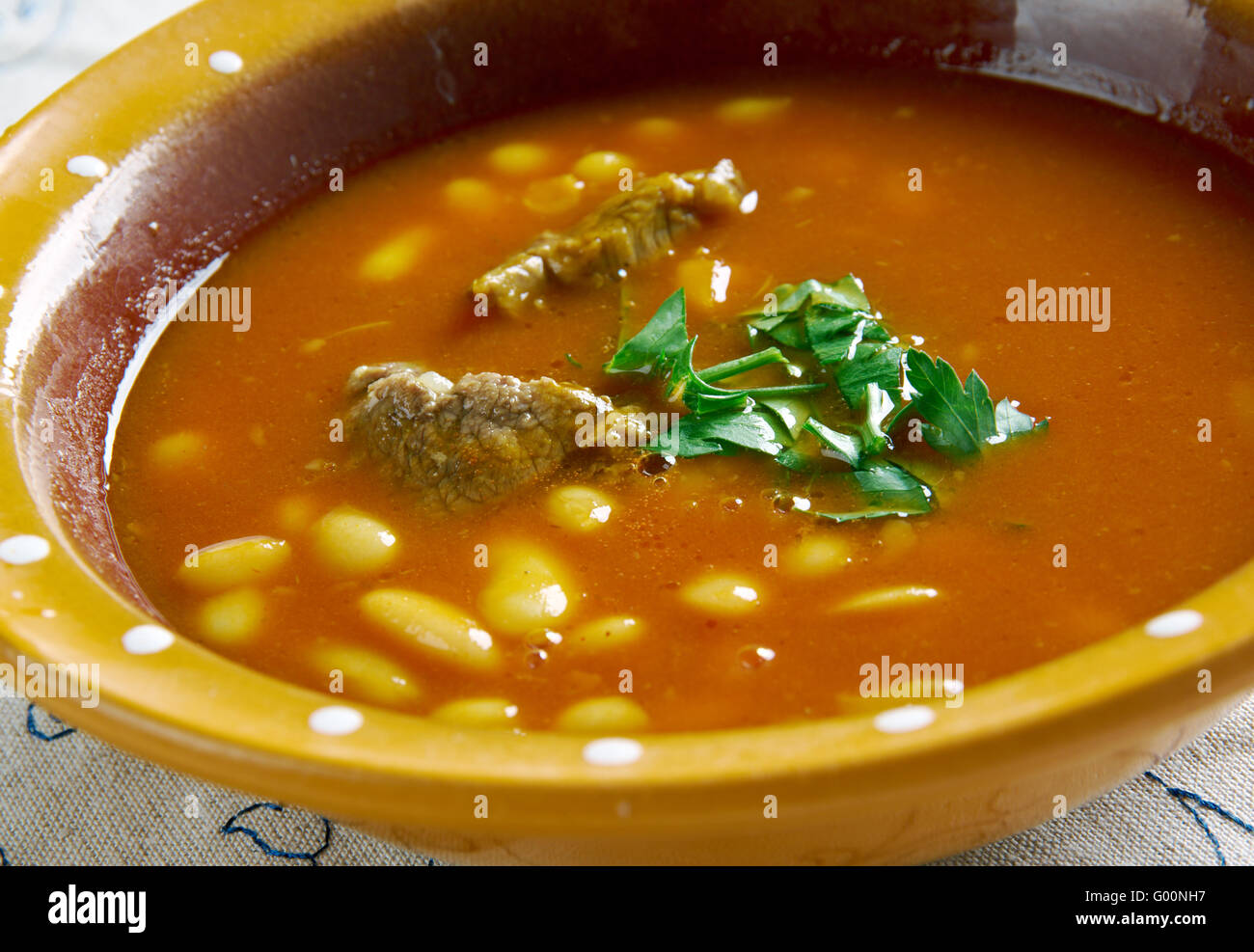 Guernsey Bean Jar Stock Photo - Alamy