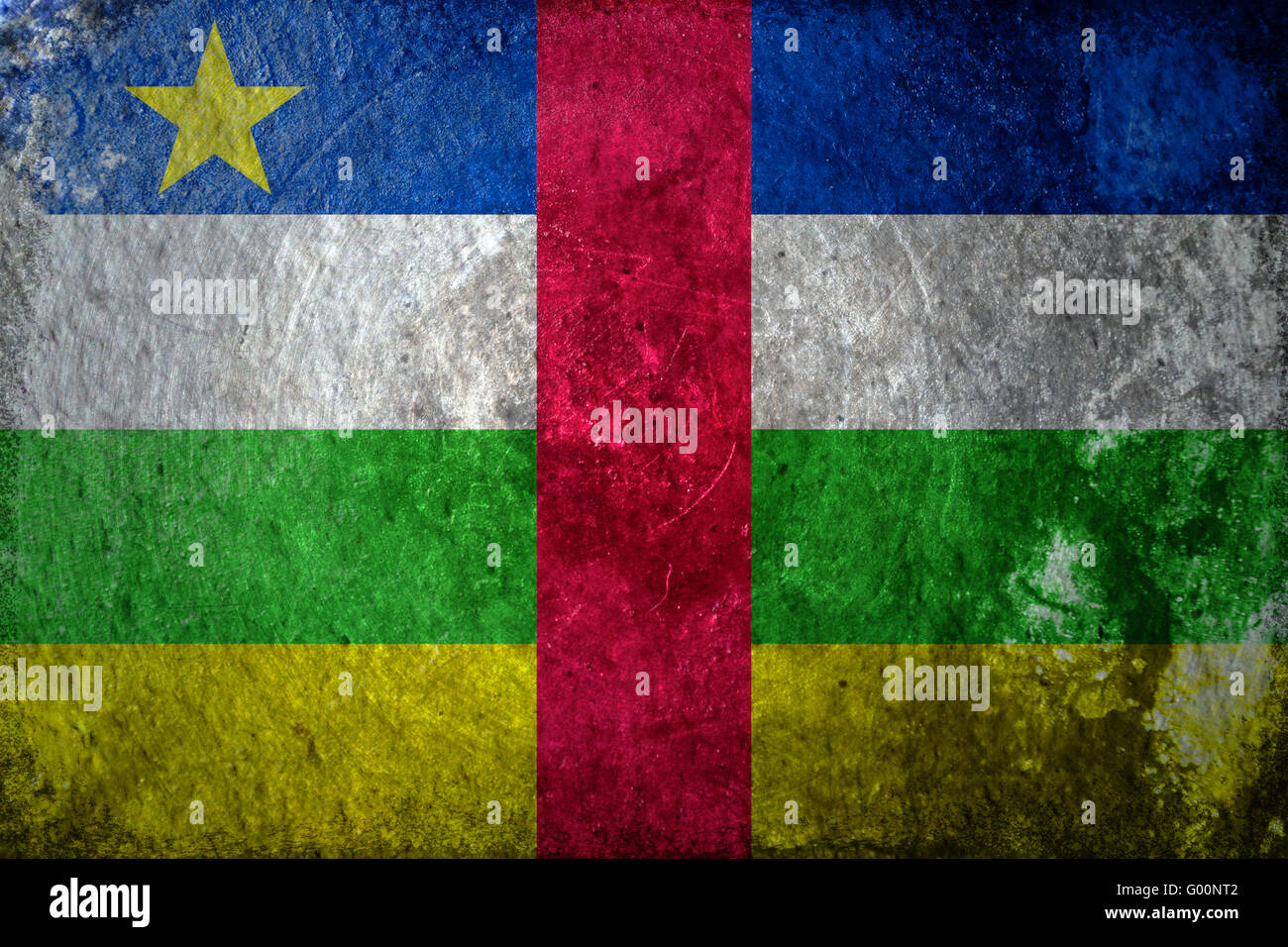 Central African Republic Grunge Stock Photo - Alamy