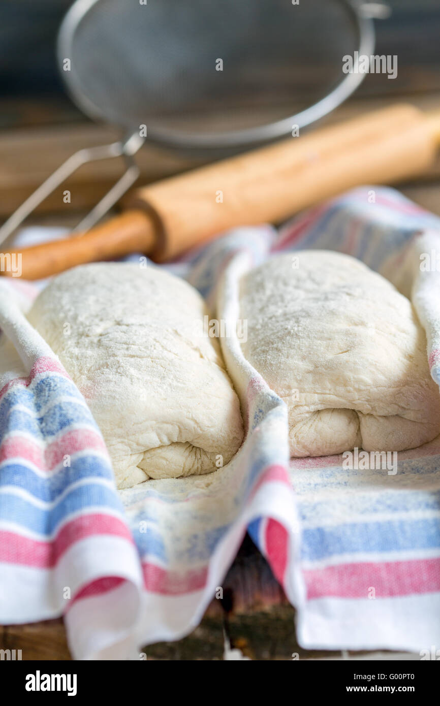 Preparation dough home hi-res stock photography and images - Alamy