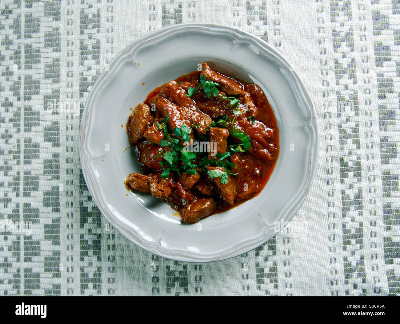 Hungarian beef stew Stock Photo - Alamy