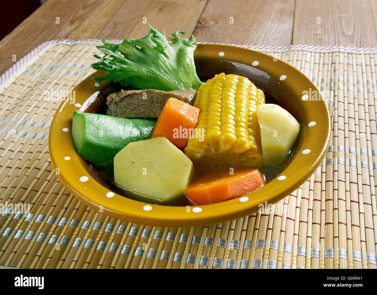 Mexican traditional soup Stock Photo - Alamy