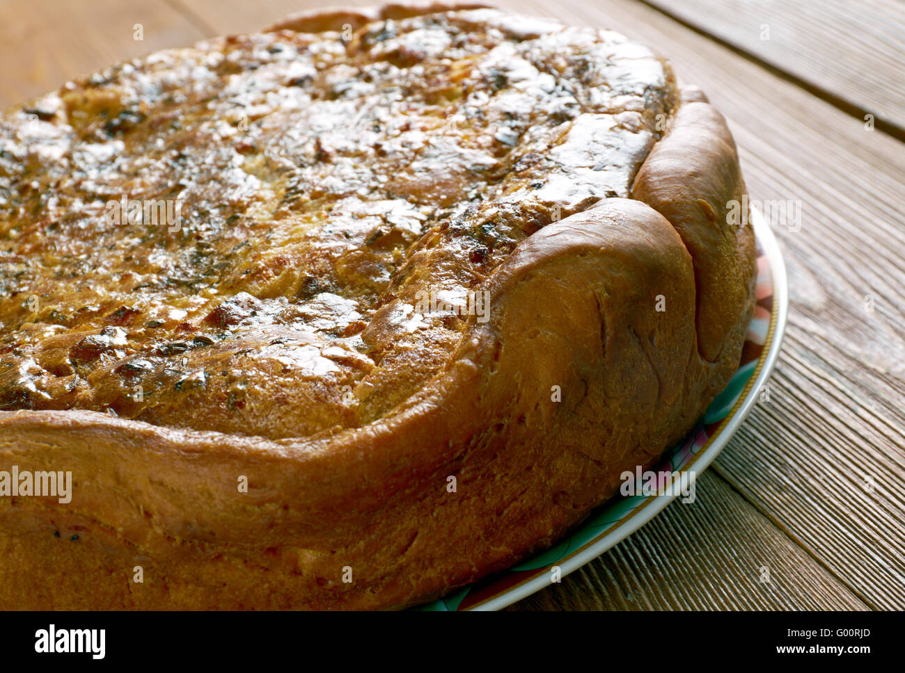 German Onion Pie Stock Photo - Alamy