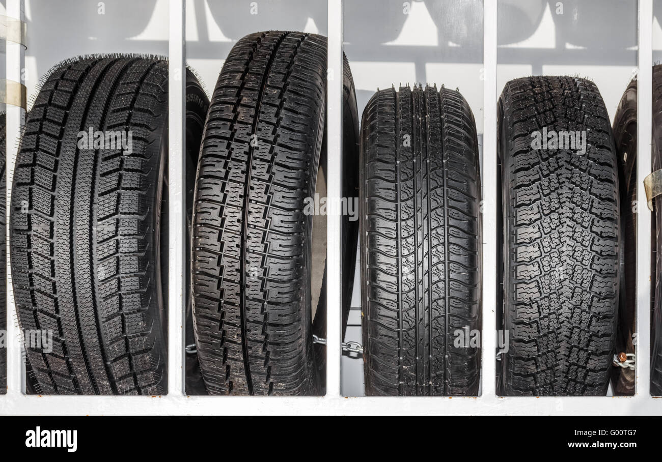 Brown tires hi-res stock photography and images - Alamy