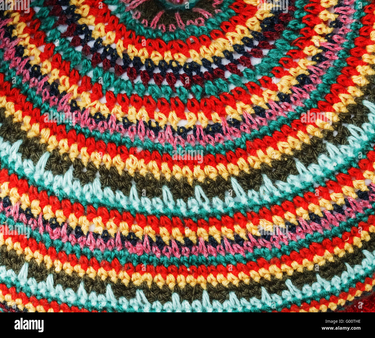 Design of knitted fabric Stock Photo - Alamy