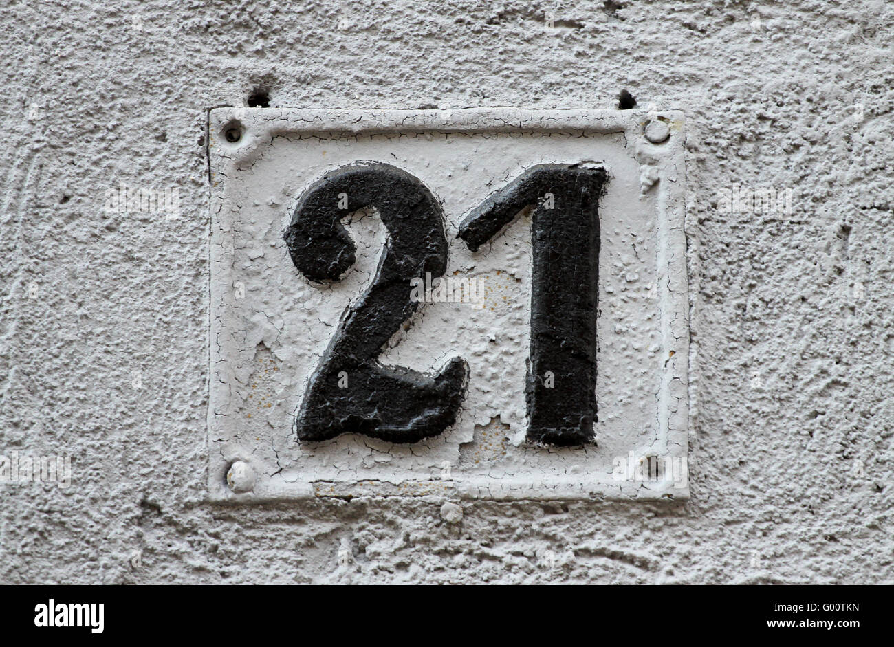 House number and address signs hi-res stock photography and images - Alamy