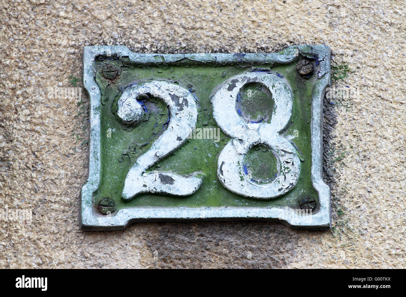 House number and address signs hi-res stock photography and images - Alamy