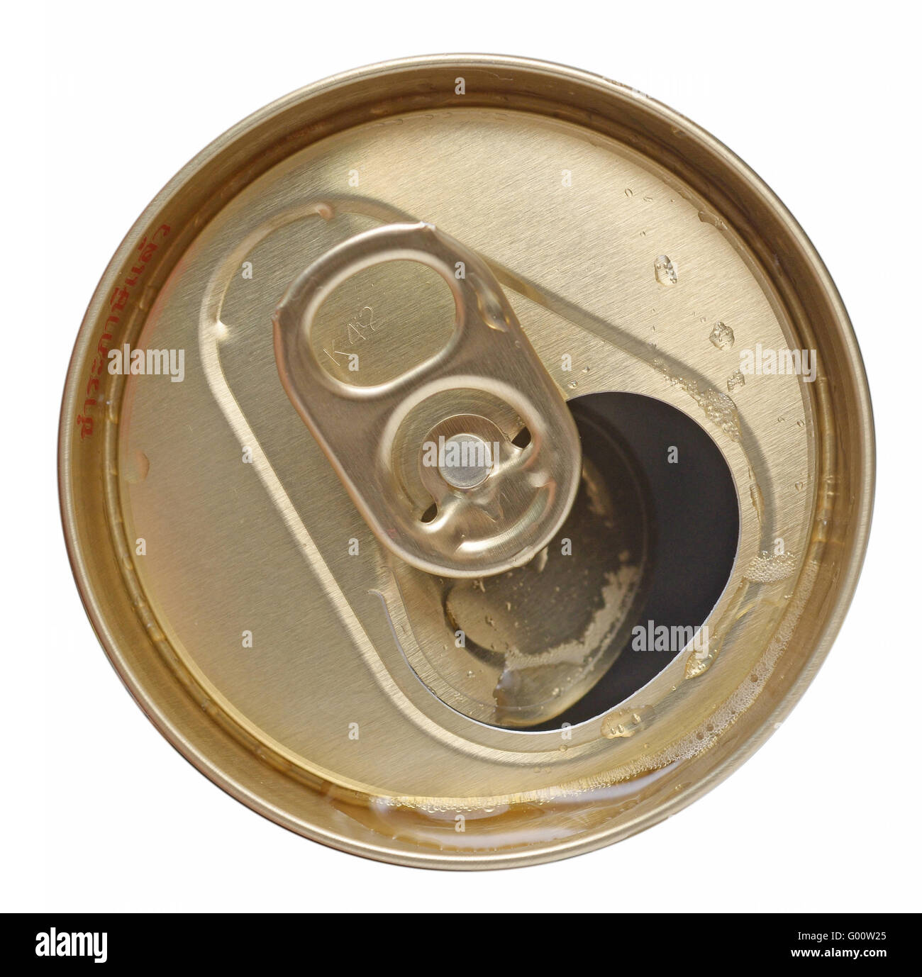 open tin can Stock Photo - Alamy