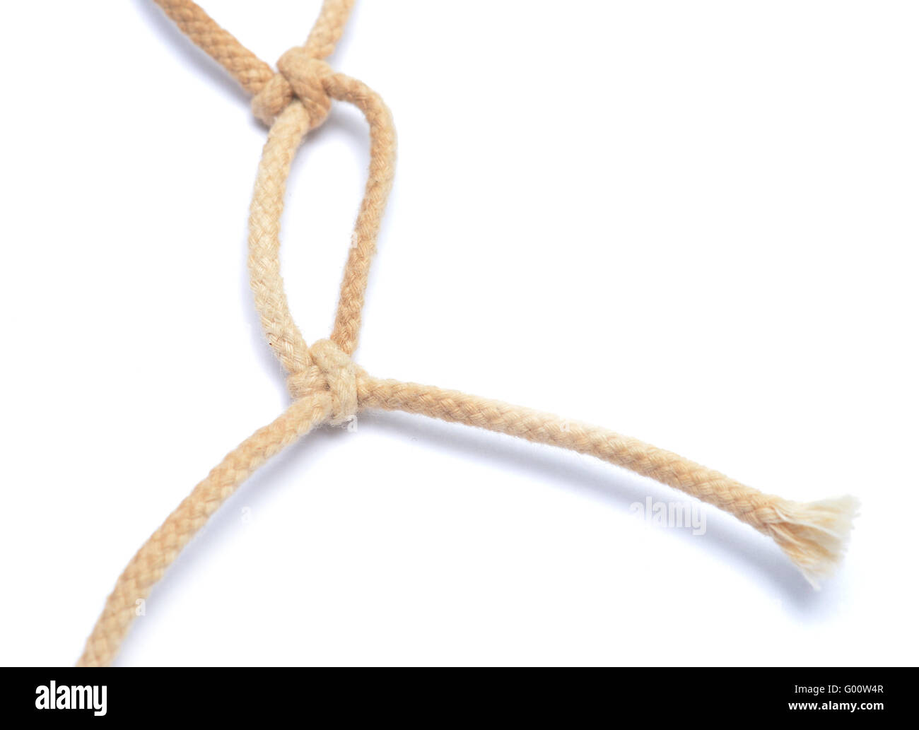 Rope knot Cut Out Stock Images & Pictures - Alamy