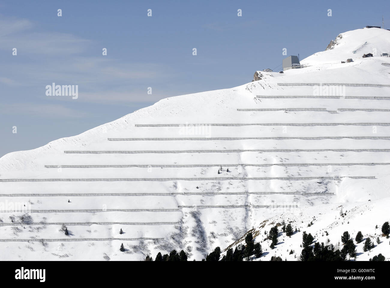 anti avalanche structure Stock Photo - Alamy