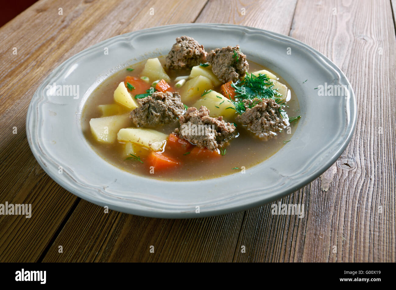 Sodd is a traditional Norwegian soup-like meal with mutton and ...