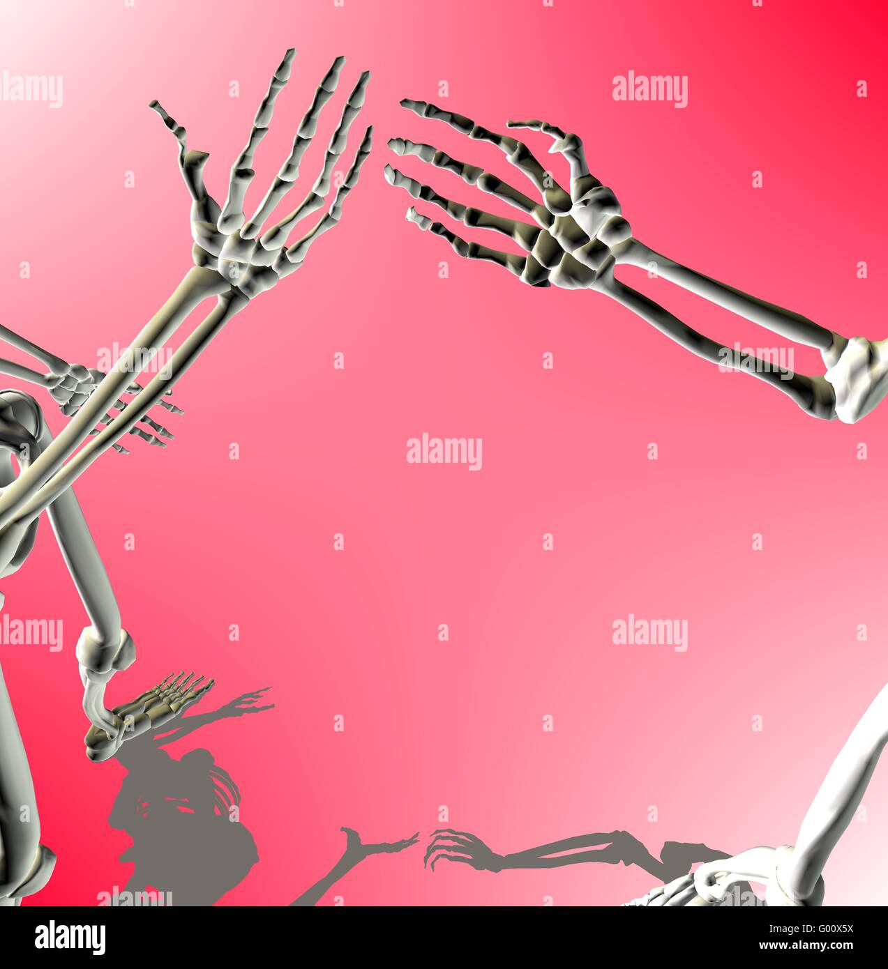 Skeleton handshake hi-res stock photography and images - Alamy