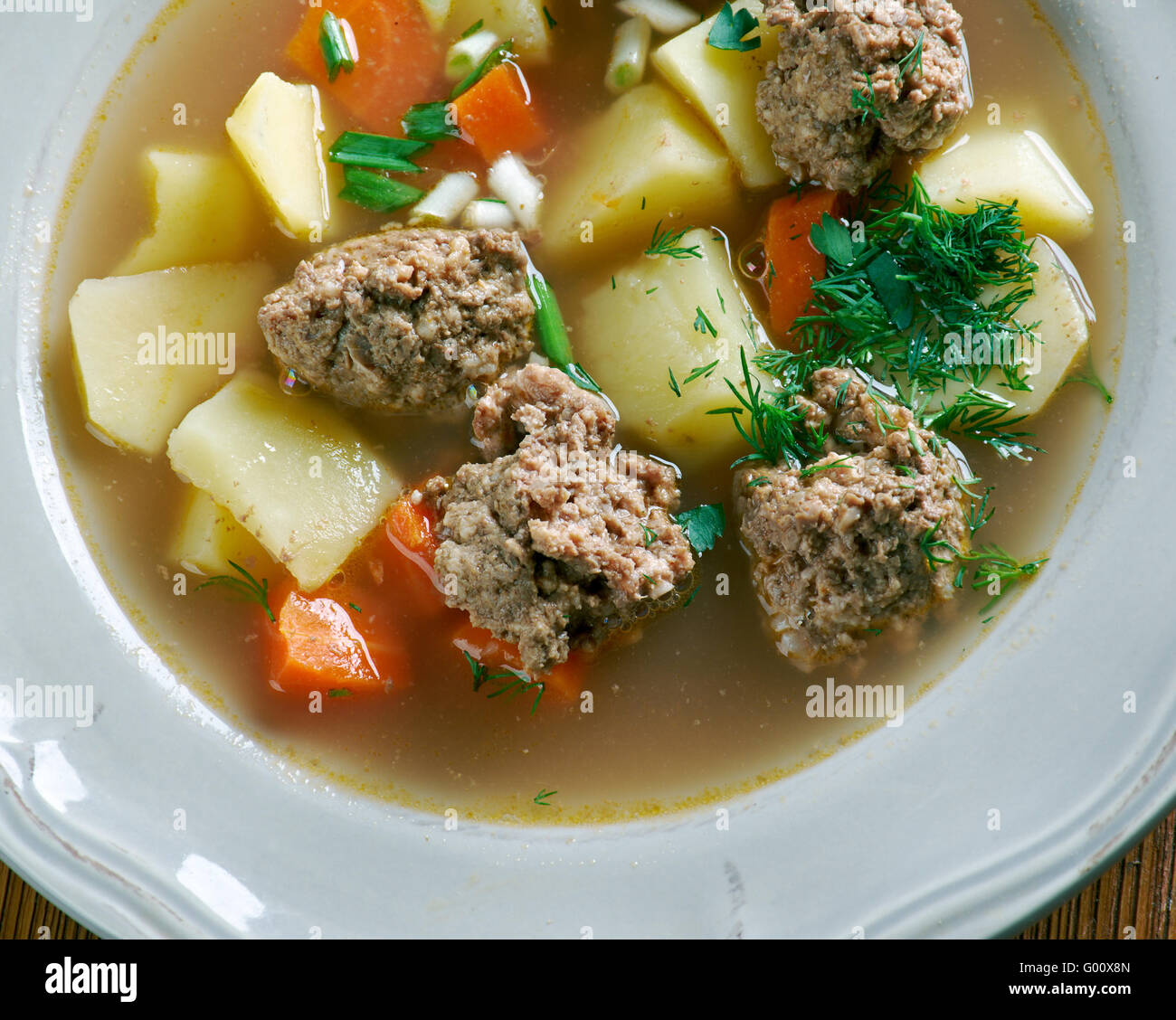Sodd is a traditional Norwegian soup-like meal with mutton and ...