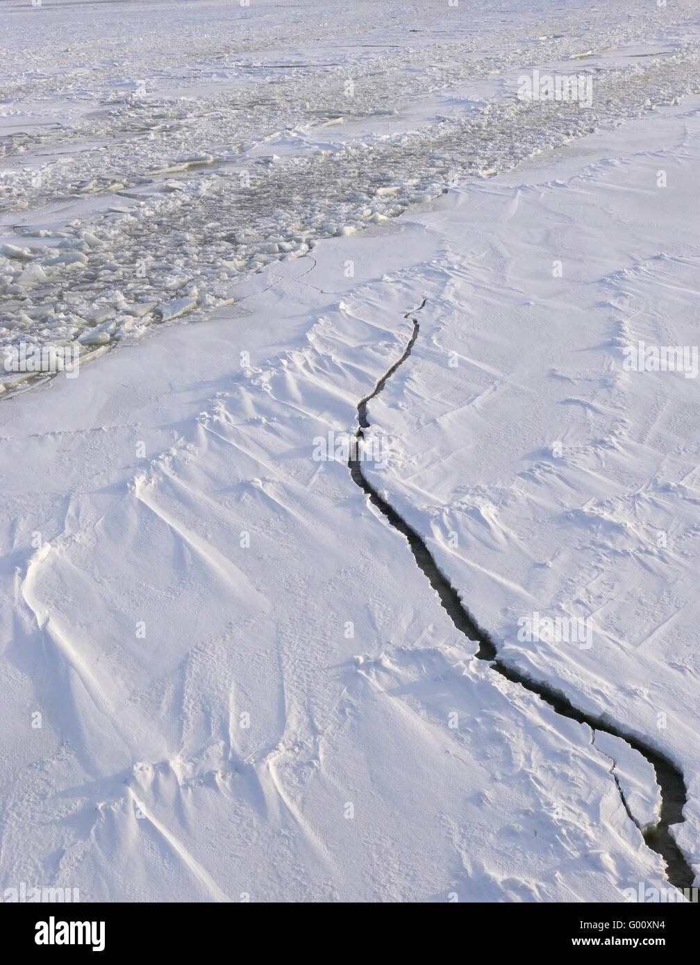 Arctic ocean pack ice sea pattern hi-res stock photography and images ...