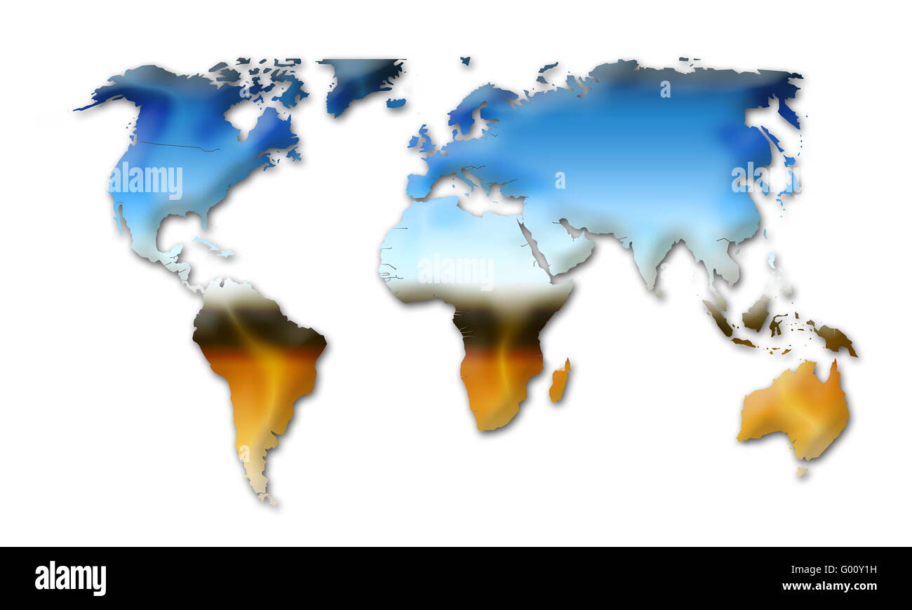 Globus map hi-res stock photography and images - Alamy
