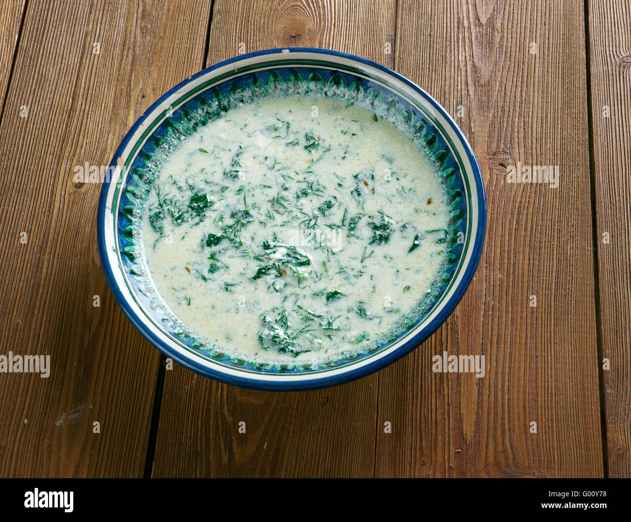 Torshi Tareh, Persian Sour Herb Stew Stock Photo - Alamy