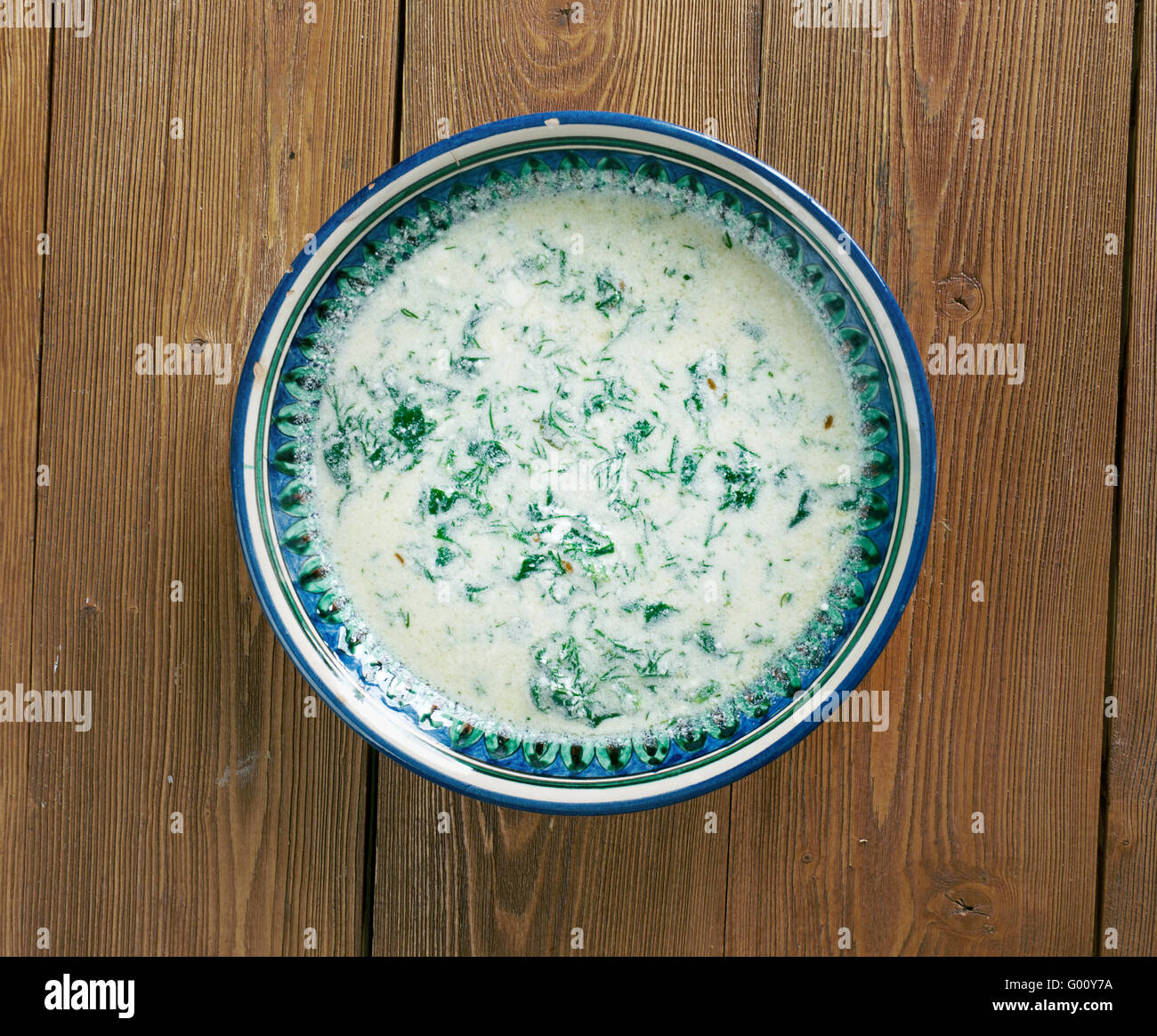 Torshi Tareh, Persian Sour Herb Stew Stock Photo - Alamy