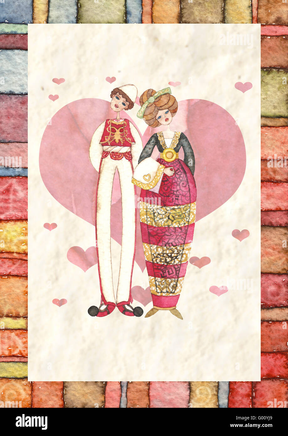 Two ancient lovers hi-res stock photography and images - Alamy